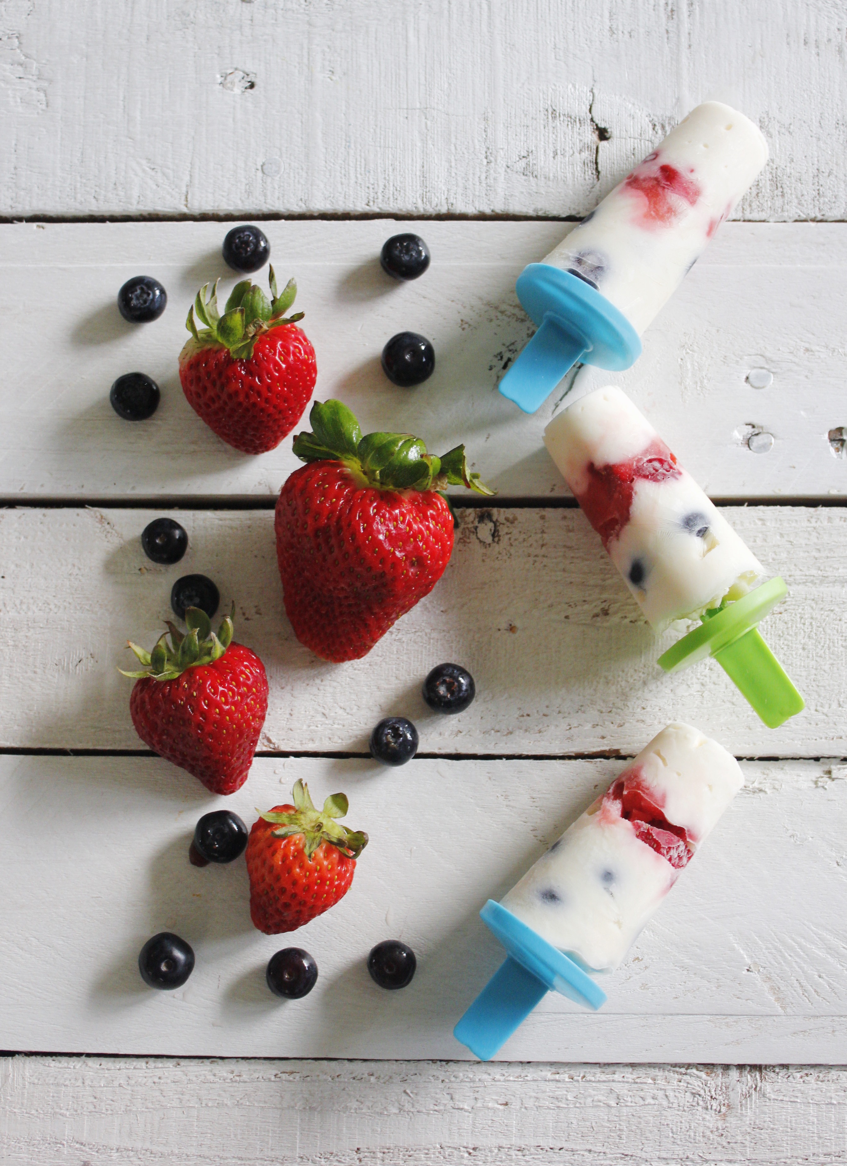 Easy Breakfast Yogurt Popsicles - Blissfully Insane
